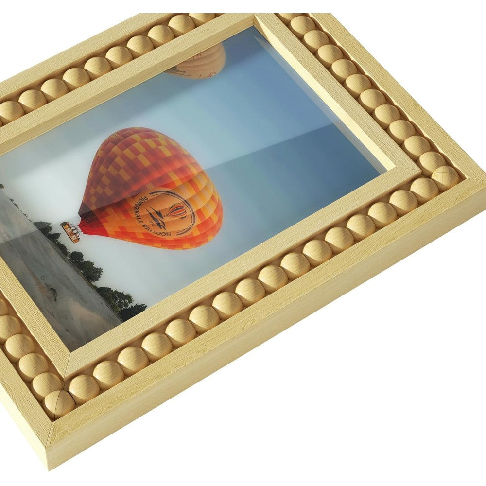 6-Piece Wood Bead Picture Frame Set – Agonee Innovation